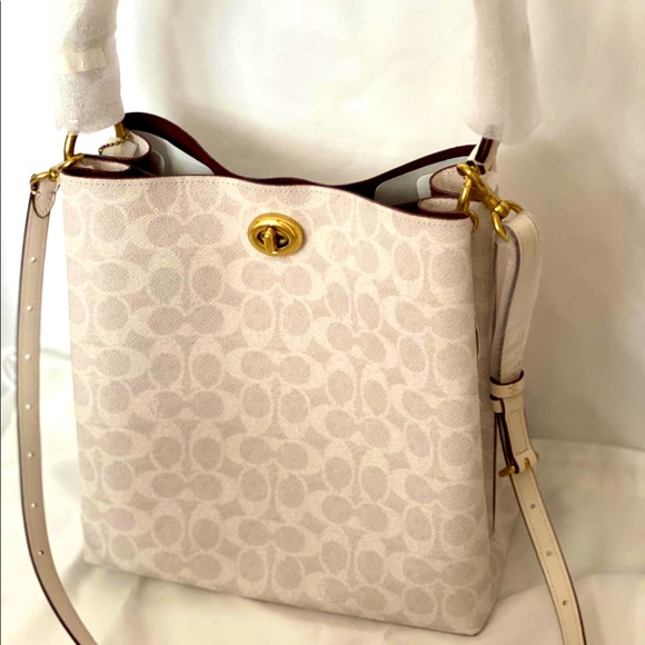 Coach | Bags | New Coach Charlie Bucket Bag In Signature Canvas | Poshmark